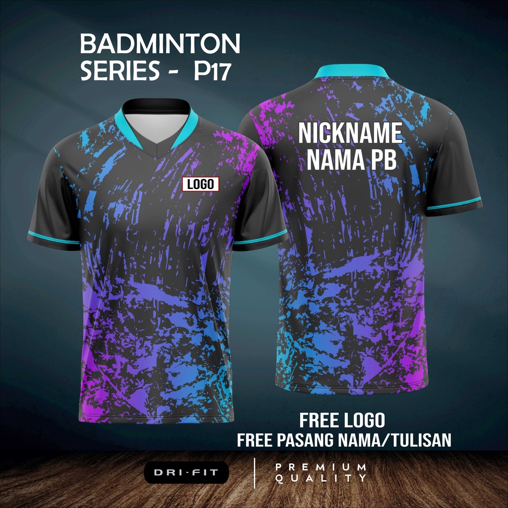 Jual JERSEY KAOS OLAHRAGA BADMINTON VOLLY LARI COLLECTION 2022 - P17 ...
