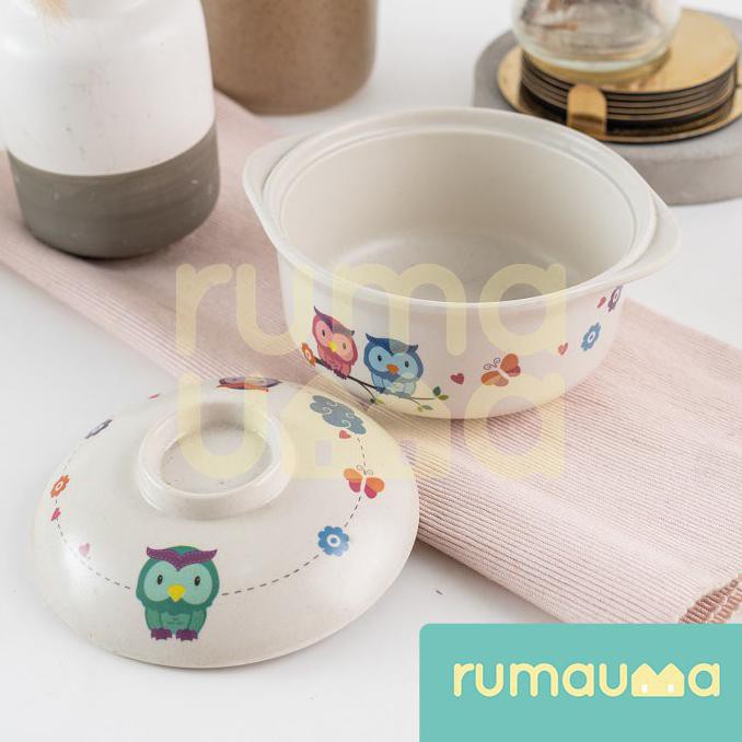 Jual Pasti Ready Mangkuk Makan Anak Bpa Free + Tutup Cute Animal Design ...