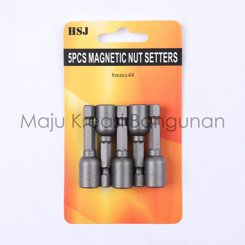Jual Mata Sok Magnet Sock Bor Roofing Baja Ringan Baut Magnetic Kunci ...