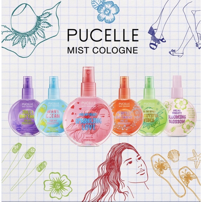 Jual Pucelle Body Mist Cologne 150ml Original | Shopee Indonesia