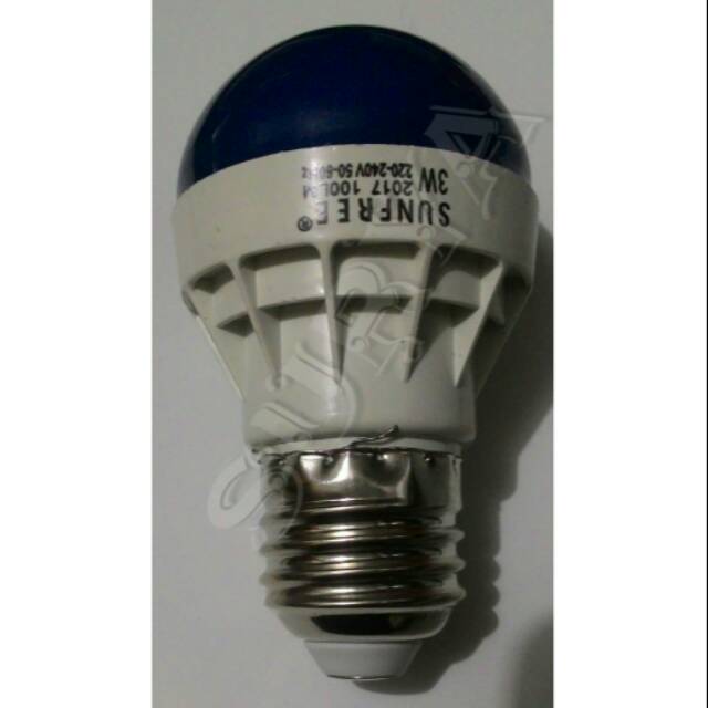 Jual Lampu LED Warna Biru Merah Kuning Hijau 3 W | Shopee Indonesia