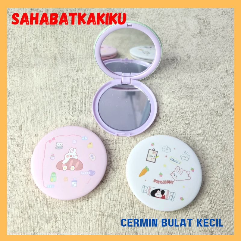 Jual Cermin Bulat Lipat Dua Sisi / Cermin Bulat Double / Cermin ...