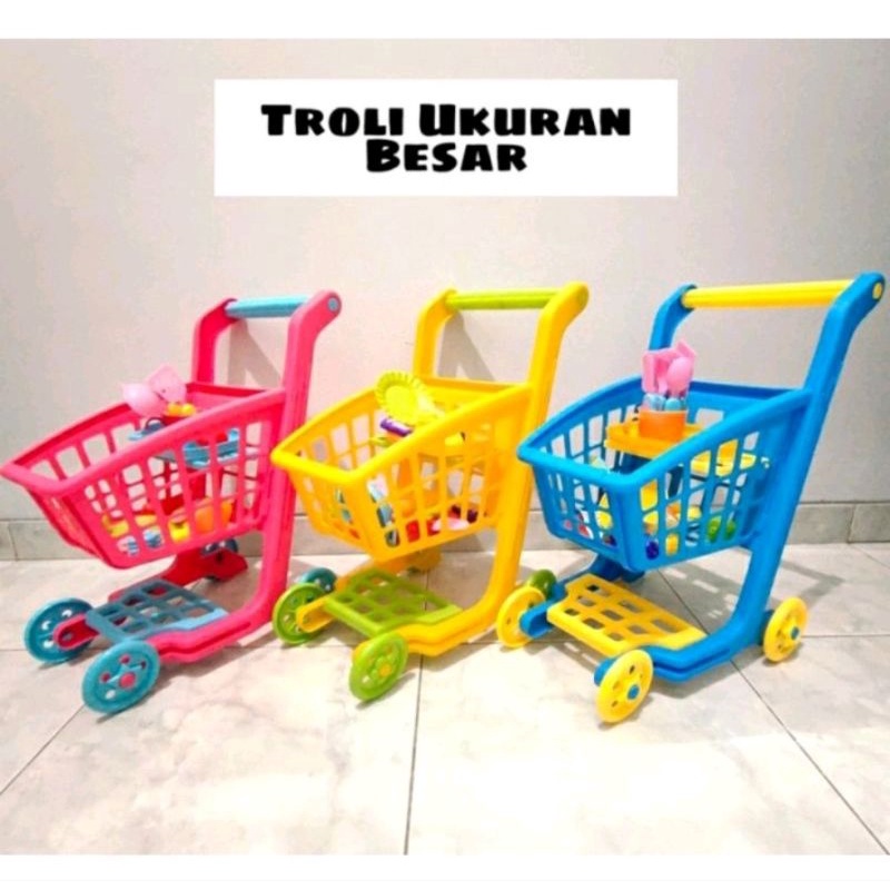 Jual mainan edukasi troli belanja KGP 89. Troli dorong troli ...