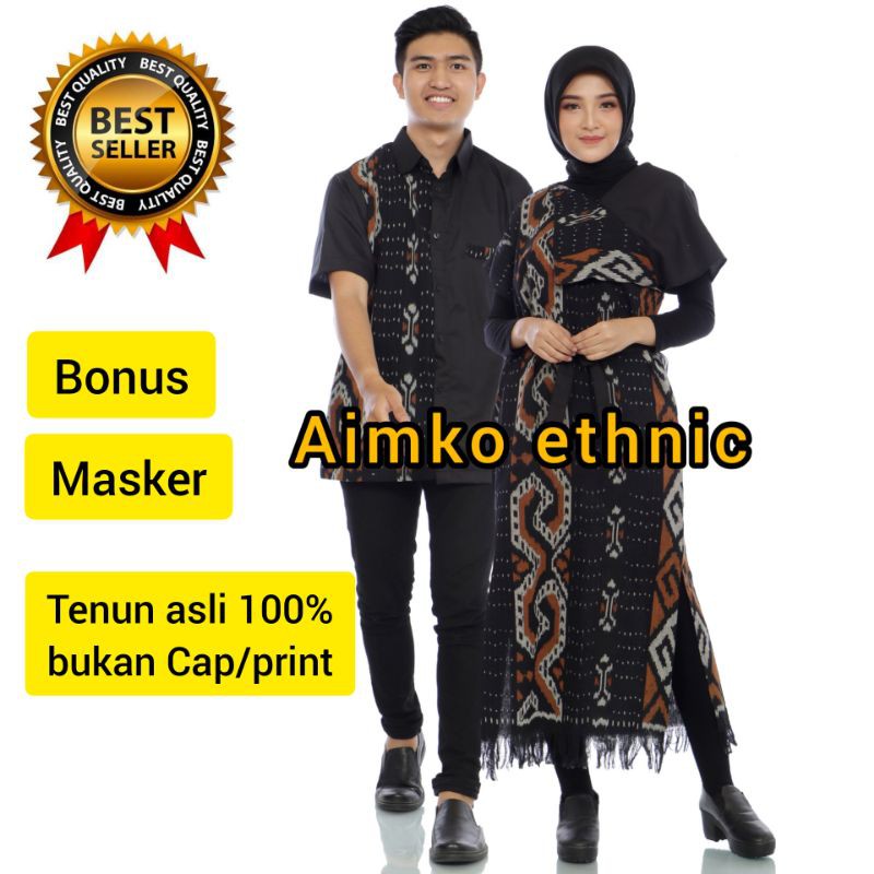 Jual Baju tenun stelan baju tenun couple baju tenun set baju tenun ...