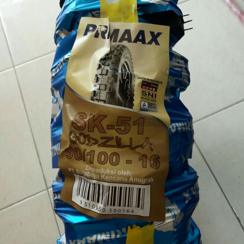 Jual BAN LUAR MOTOR TRAIL PRIMAX UKURAN 90/100 16 | Shopee Indonesia