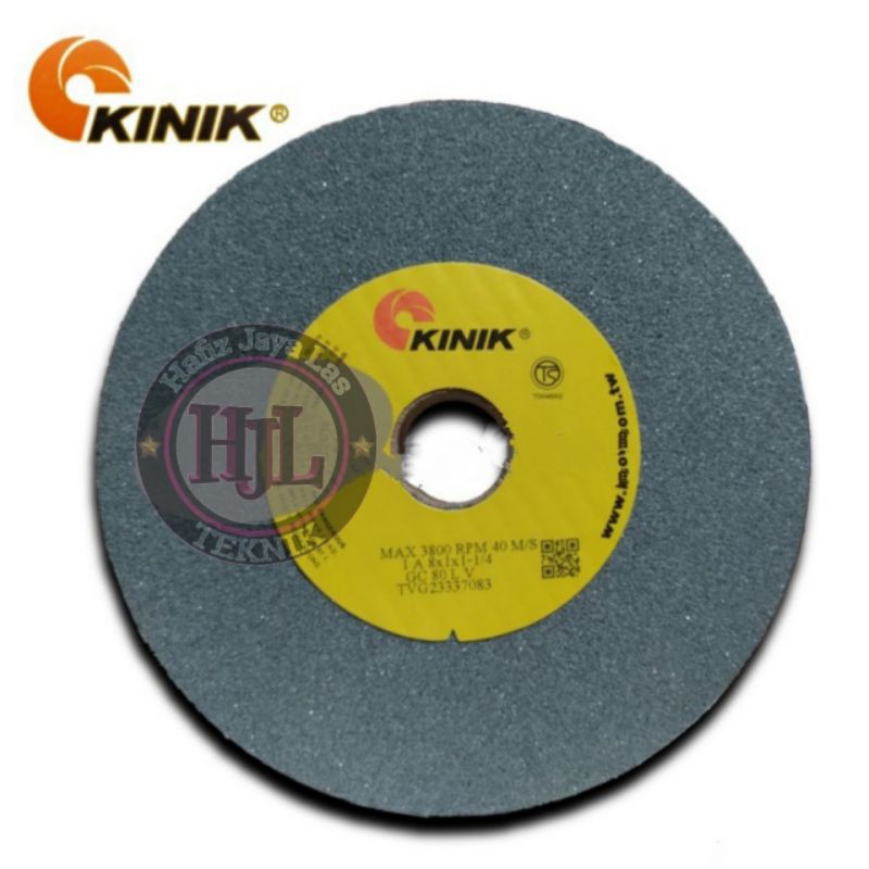 Jual HJL BATU GERINDA KINIK 1A 8 x 3/4 x 1-1/4 GC 80 L V GRINDING WHEEL ...