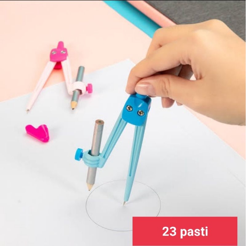 Jual Deli school compas E8621/jangka sekolah | Shopee Indonesia