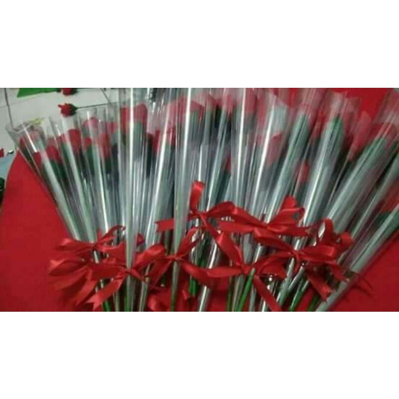 Jual Bunga mawar flanel/satuan | Shopee Indonesia