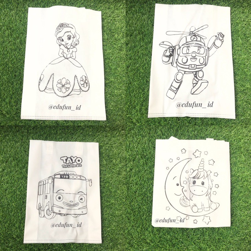 Jual Tas Lukis Totebag Besar | Shopee Indonesia