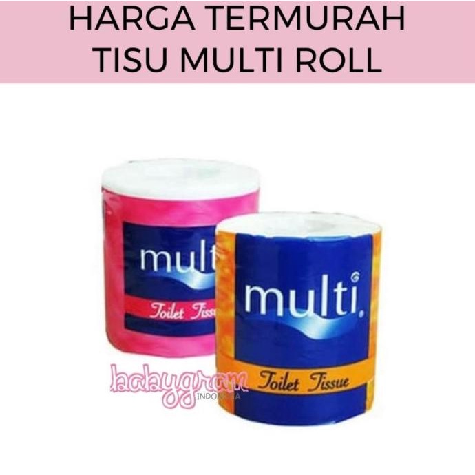 Jual Cuci Gudang Awal Tahun Tissue MULTI ROLL - Tisu Gulung Toilet ...