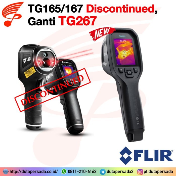 Jual Promo Flir TG167 Thermal Imaging Camera TG165 Terlaris | Shopee ...