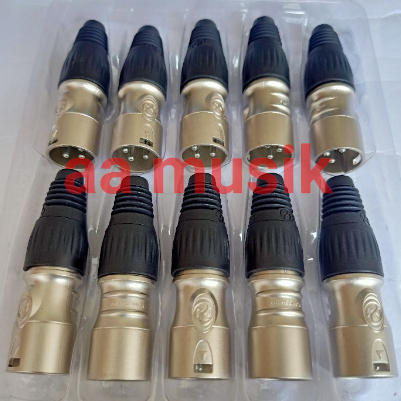 Jual JACK CANON XRL MALE YS 3 PIN JACK MICROPHONE | Shopee Indonesia