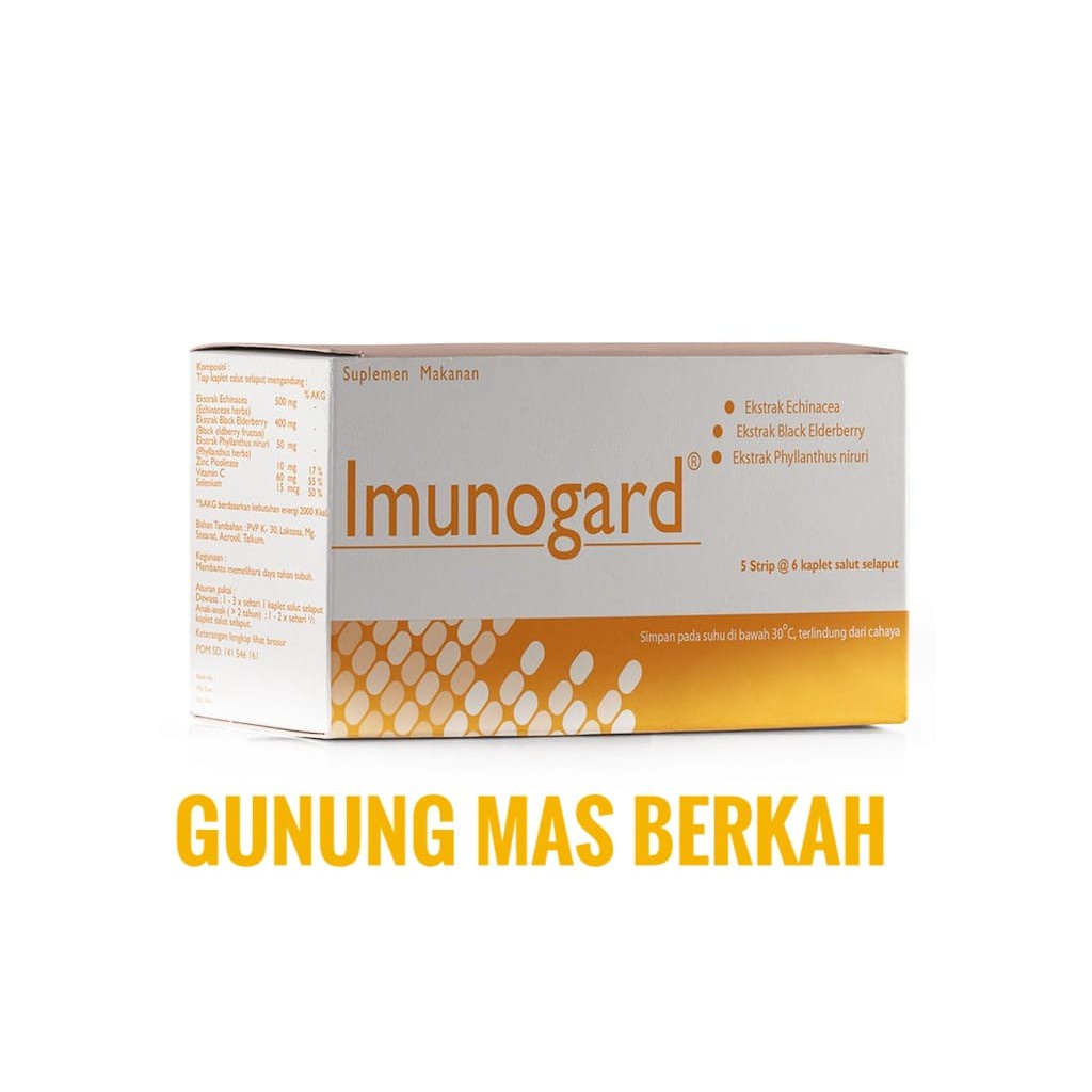 Jual IMUNOGARD Imunogard kaplet - menjaga dan memelihara daya tahan ...