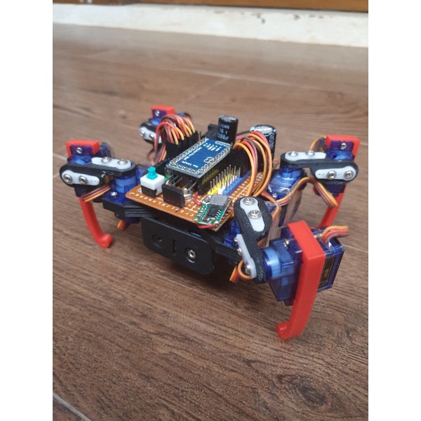 Jual Robot Spider Quadruped Arduino DIY Remote Murah | Shopee Indonesia