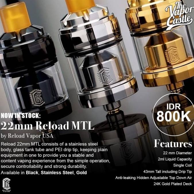 Jual Reload MTL RTA ( Authentic ) | Shopee Indonesia
