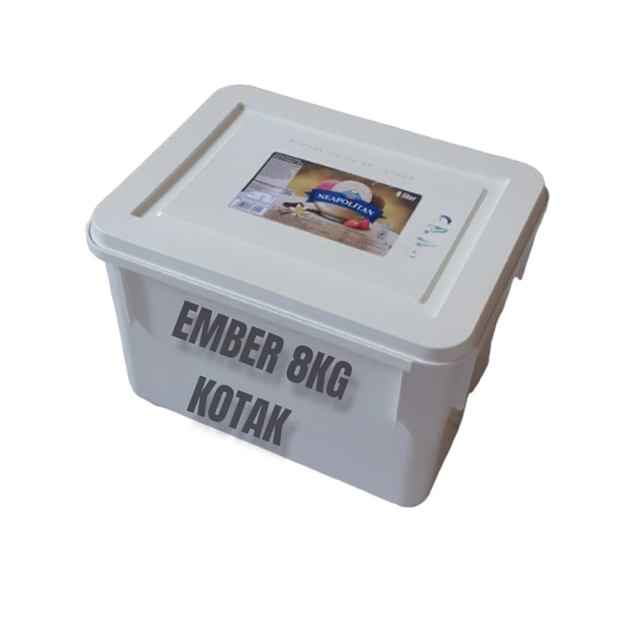 Jual ember bekas es krim 8liter box bekas ice cream 8kg/8liter | Shopee Indonesia