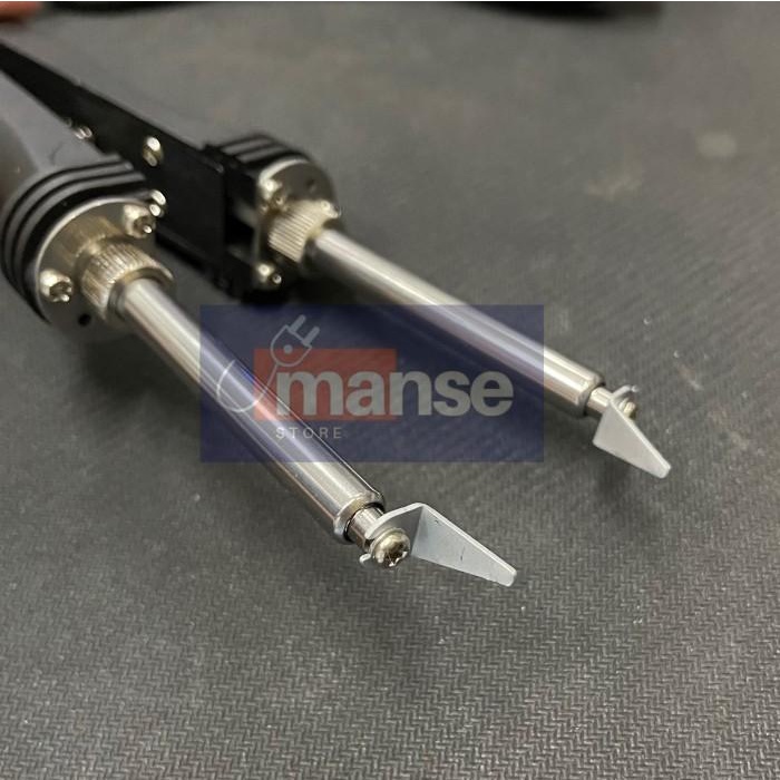 Jual Tweezer Solder Jepit 2 Mata Double IC SMD LED Dobel 48 Watt ...