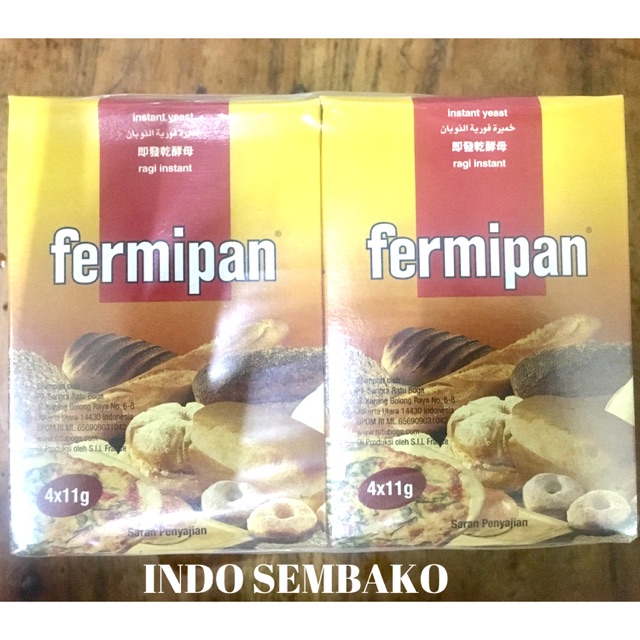 Jual Fermipan isi 10 bungkus ( 4x11g ) / Fermipan Ragi Instan Instant ...