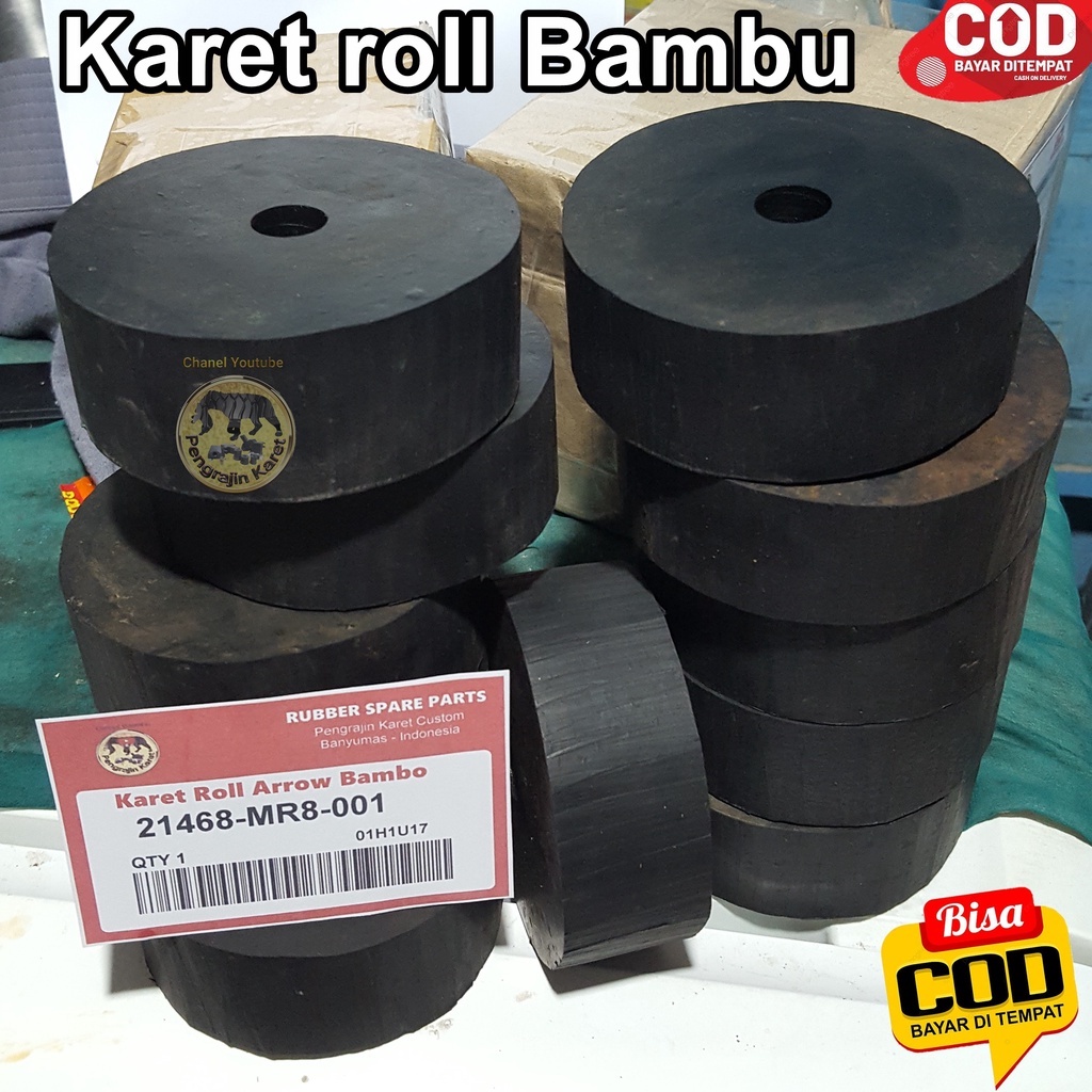 Jual ROLL KARET MESIN SERUT BAMBU ~ ROLL MESIN SERUT ANAK PANAH ...