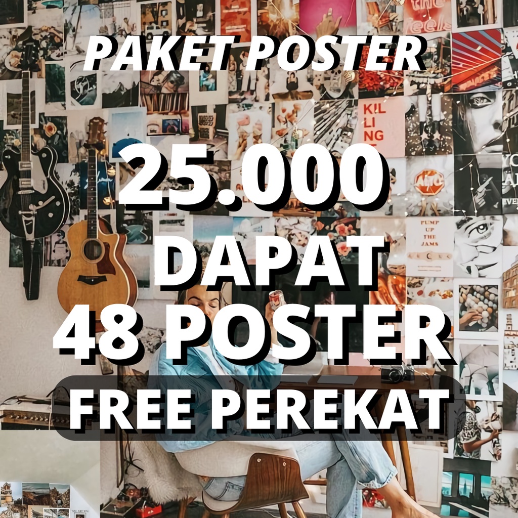 Jual Poster Terlengkap & Harga Terbaru April 2026 | Shopee Indonesia