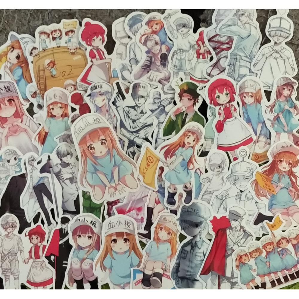 Jual HARGA ISI 30 Stiker Anime Favorit Otaku Wibu Anime Lover ...