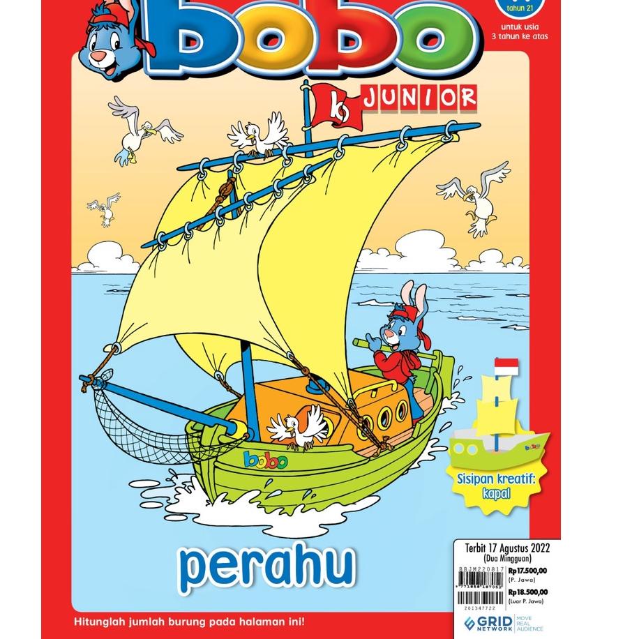 Jual [W8 16] Majalah Anak Bobo Junior Terbaru Edisi Agustus 2022 ...