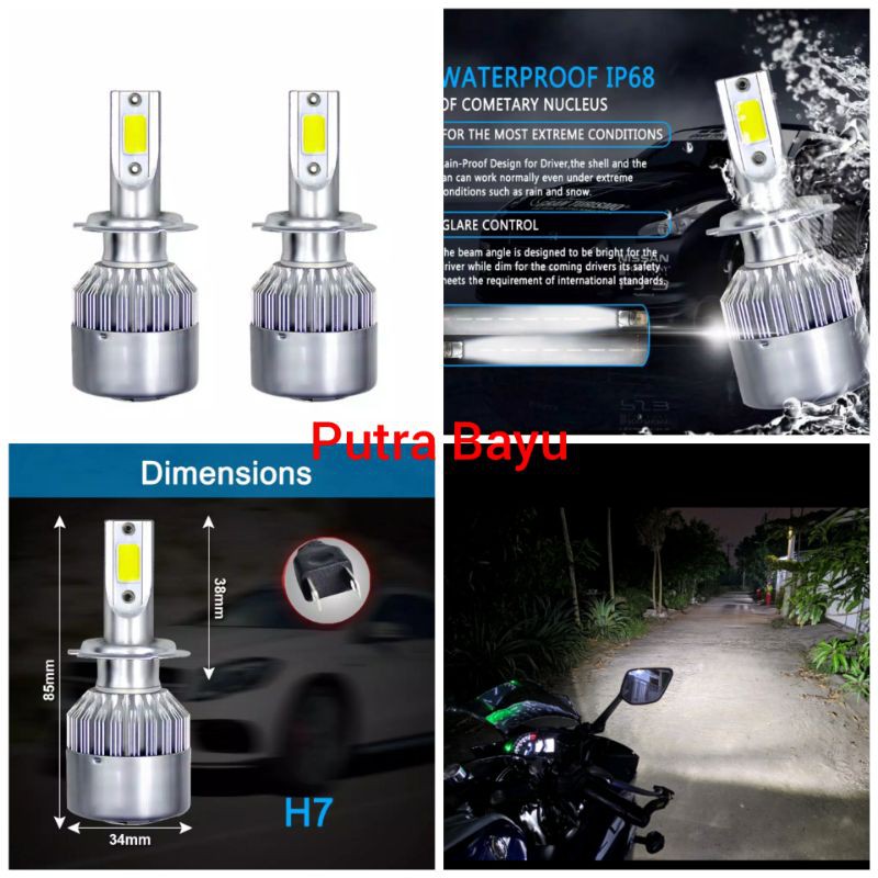 Jual bohlam LED motor sport R25 | Shopee Indonesia