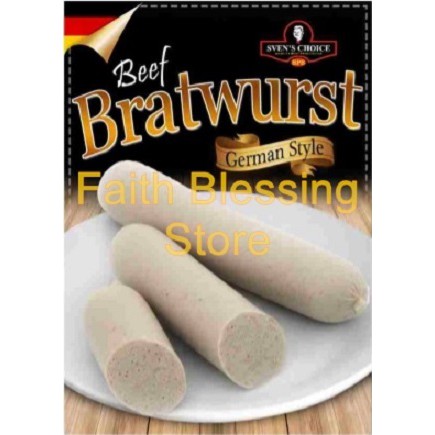 Jual Sosis Sapi Beef Bratwurst Sven's Choice (german style) | Shopee ...