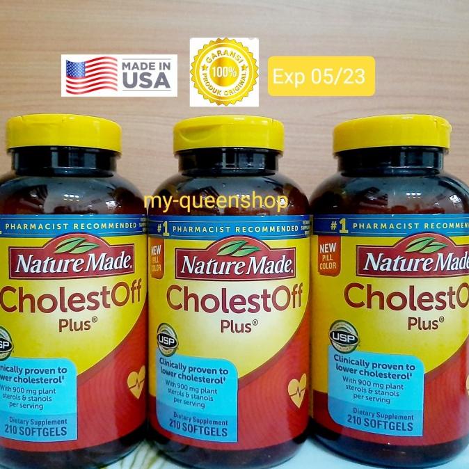 Jual Vitamin Cholestoff Plus Vitamin Nature Made Original Usa 100% Ori ...