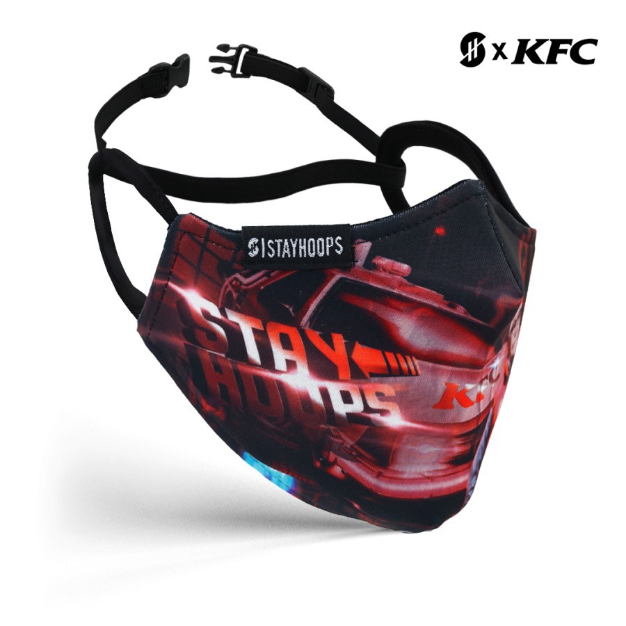 Jual Masker Kain Non Medis - KFC x Stayhoops - Future Delivery Mask ...
