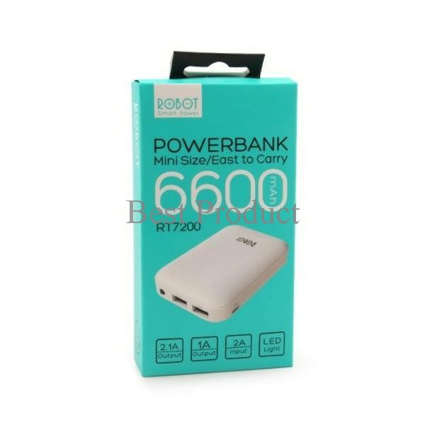 Jual POWER BANK VIVAN Robot RT7200 6600 mAh Slim Ukuran Mini ORIGINAL ...