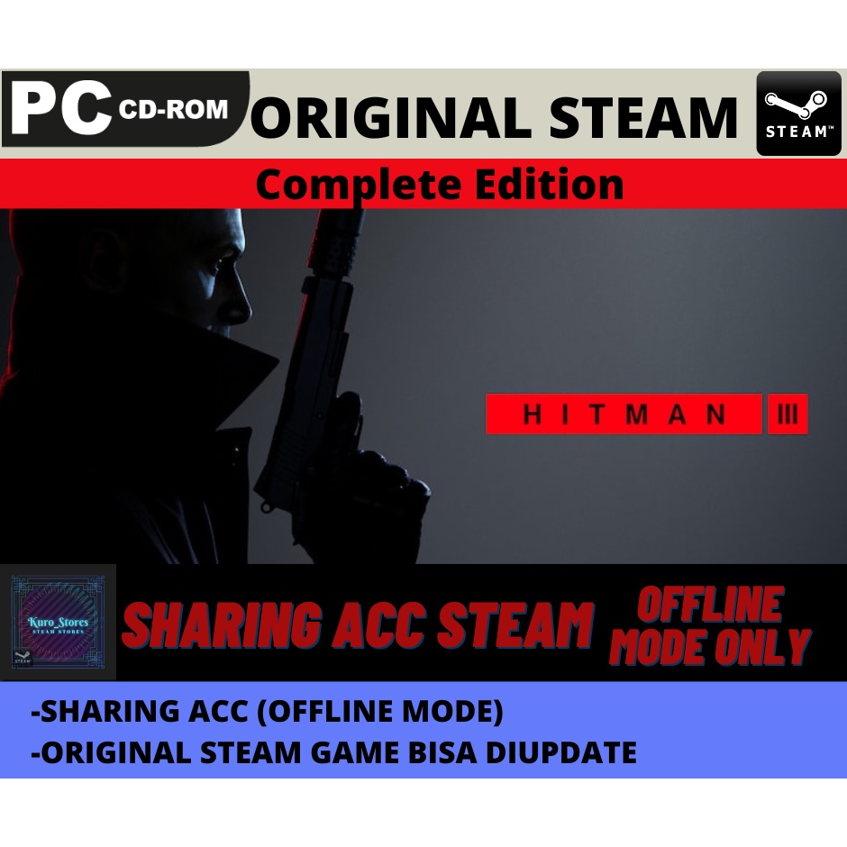 Jual Hitman 3 / Hitman III Complete Edition PC Game Sharing Original ...