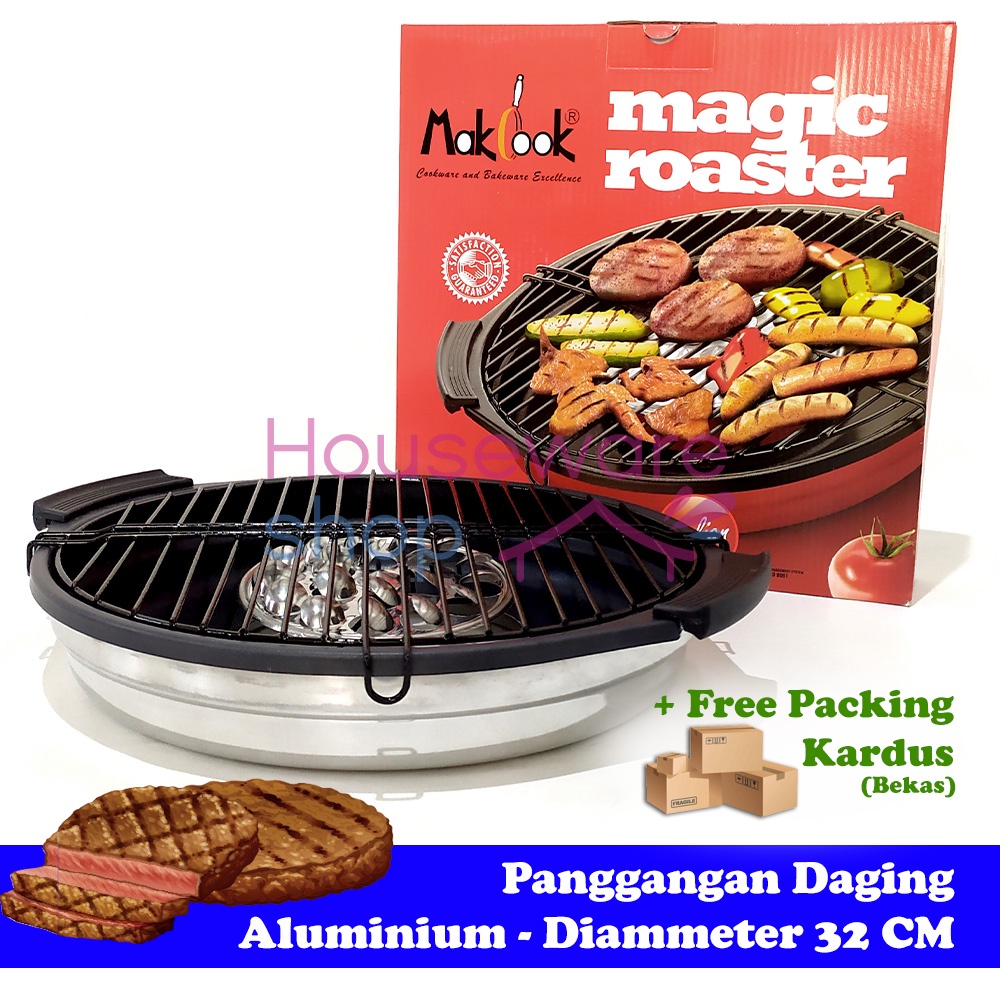 Jual Magic Roaster Pro 32 cm / Panggangan Grill / Pemanggang Serbaguna | Shopee Indonesia