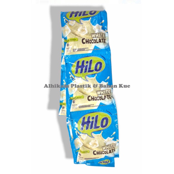 Jual HILO WHITE CHOCOLATE / HI LO Sachet 14gr | Shopee Indonesia