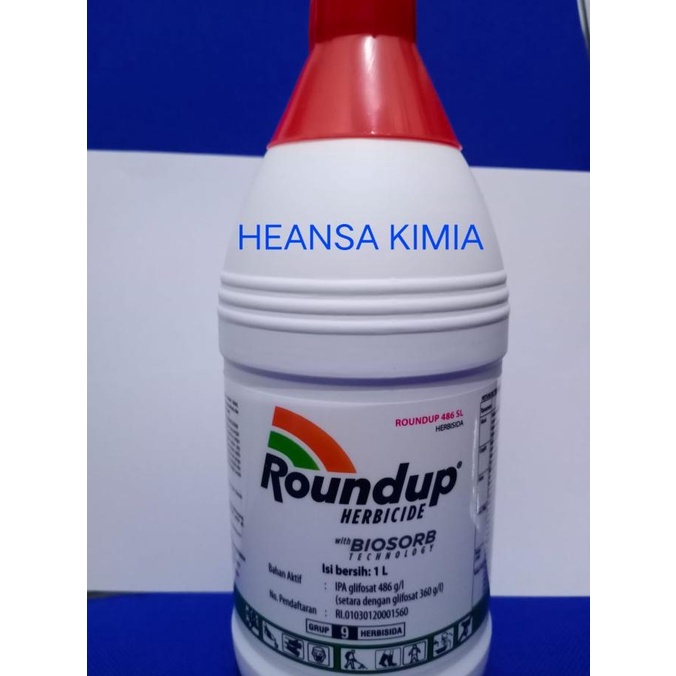 Jual Roundup pembasmi rumput liar/herbisida 1L Best Seller | Shopee ...