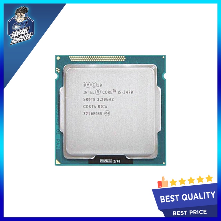 Jual PROCESSOR INTEL CORE i5-3470 TRAY SOCKET LGA 1155 TANPA FAN ...