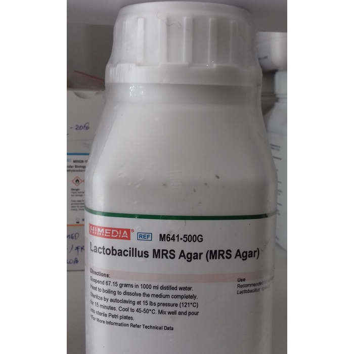 Jual Lactobacillus MRS Agar ( MRS Agar ) 500g | Shopee Indonesia