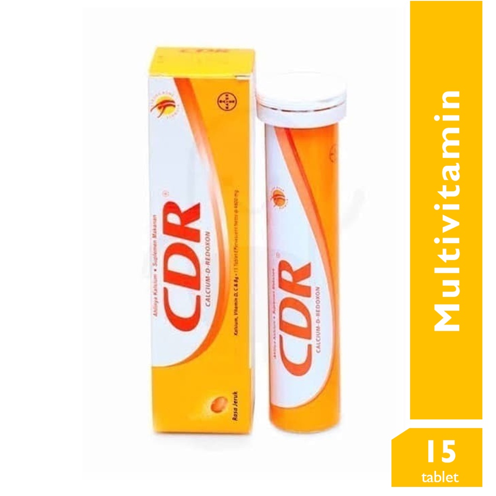Jual CDR isi 10 Tablet 15 Tablet Rasa Jeruk / Twin Pack 20 Tablet ...