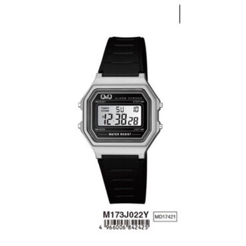 Jual Q&Q M173 M173J JAM TANGAN ORIGINAL QQ ORI QNQ FASHION DIGITAL ...