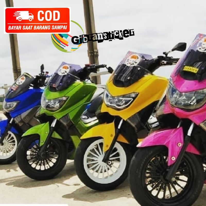 Jual Stiker skotlet motor merk profix jenis glossy semua warna sticker ...