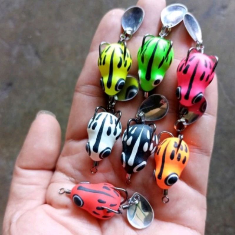 Jual Soft Frog Mini Killer 2,5 cm Kodok Bangkong Anti Boncos | Shopee ...