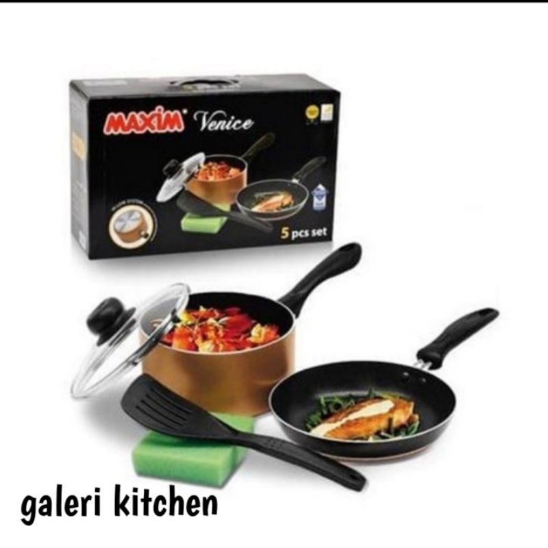 Jual Panci set maxim venice set 5/5pcs,Alat Masak,Peralatan Masak ...