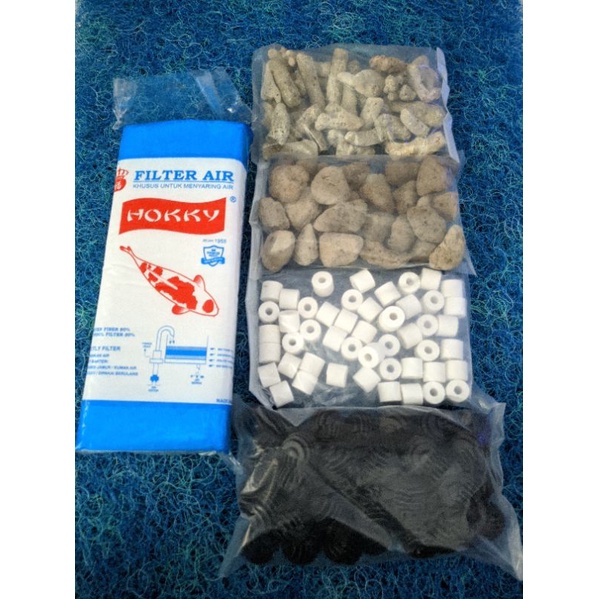 Jual Bioball Bioring Karang Jahe Batu Apung + Kapas 2 Lapis Media ...