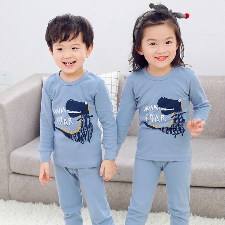 Jual Setelan Piyama Anak Kecil Lucu Pajamas Lengan Panjang Baju Tidur ...