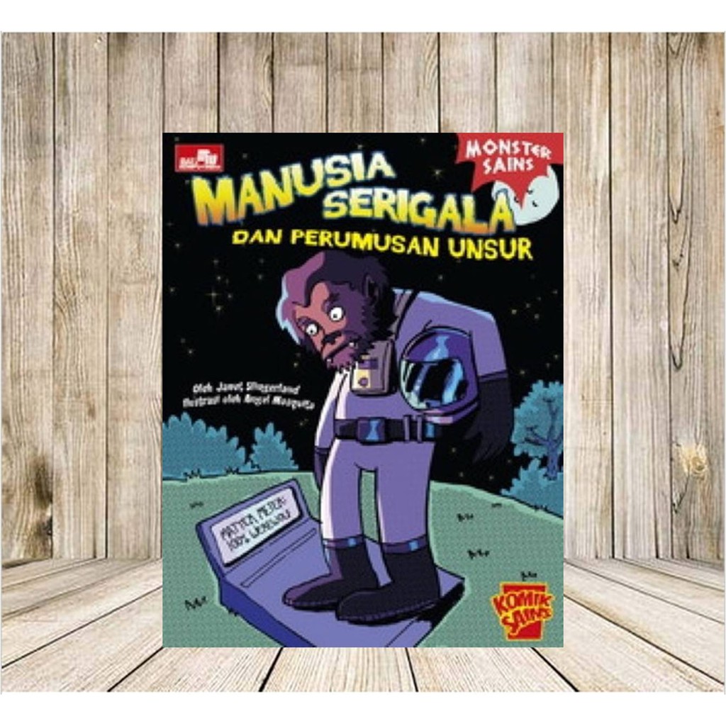 Jual Science Komik Monster Sains tentang Unsur Manusia Serigala dan ...