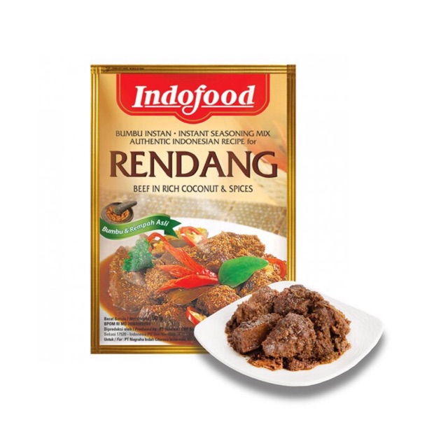 Jual BUMBU MASAK INDOFOOD RENDANG 50gr | Shopee Indonesia