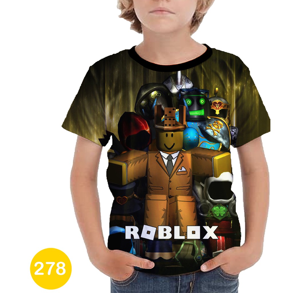 Jual Baju Roblox 3D Baju Kartun Series Anak #COWO-278 | Shopee Indonesia
