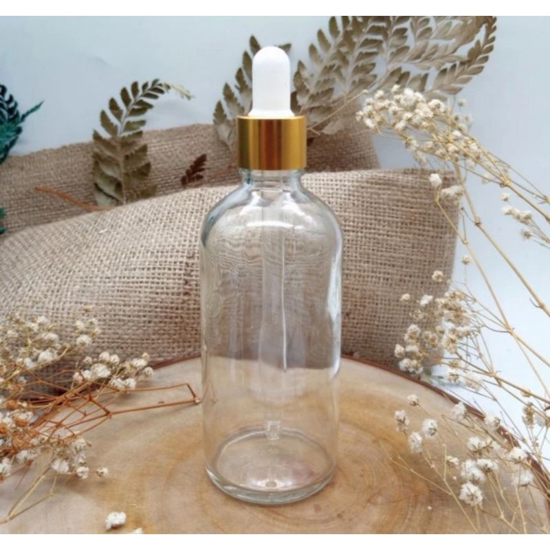 Jual Botol 100ml Kaca Botol Pipet Kaca 100ml Bening Botol Kaca 100ml ...