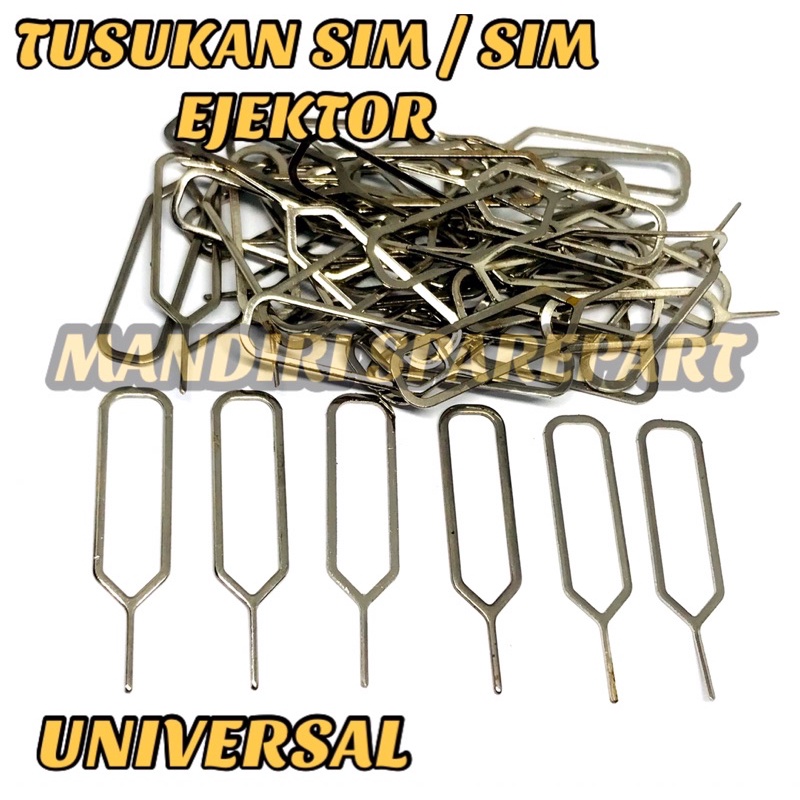 Jual Sim Tray Ejector Ejektor Tusukan HP Tusukan Kartu Sim universal ...