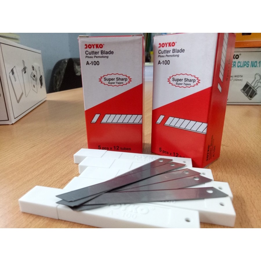 Jual GROSIR!!! REFILL ISI CUTTER JOYKO KECIL A100 A-100 / A 100 ...